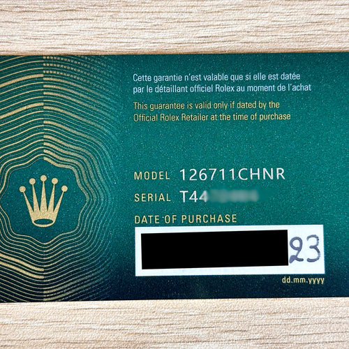 5 things you may not know about Rolex 2020+ warranty cards