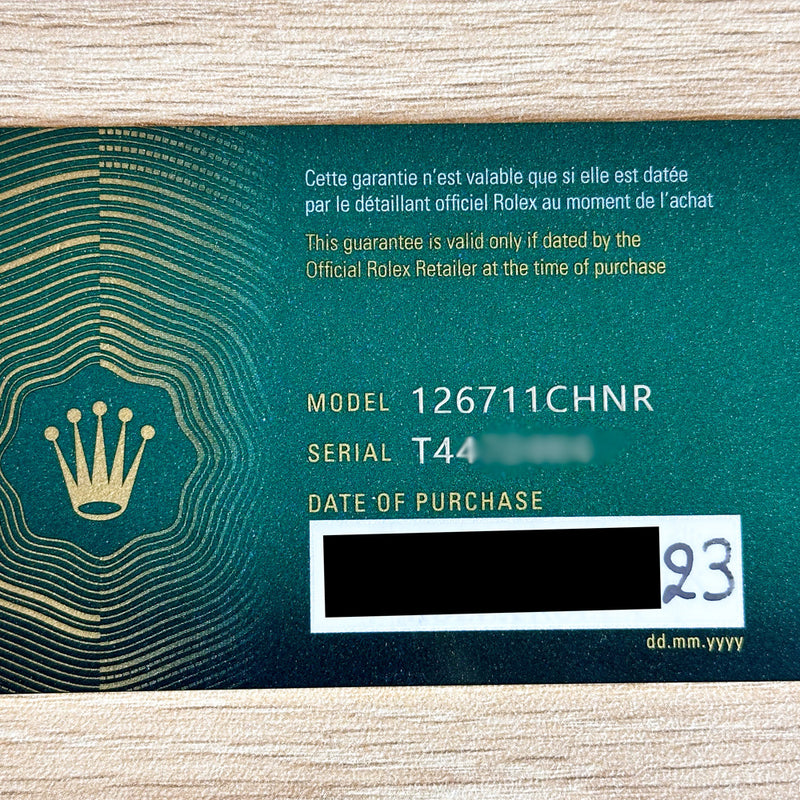 5 things you may not know about Rolex 2020+ warranty cards
